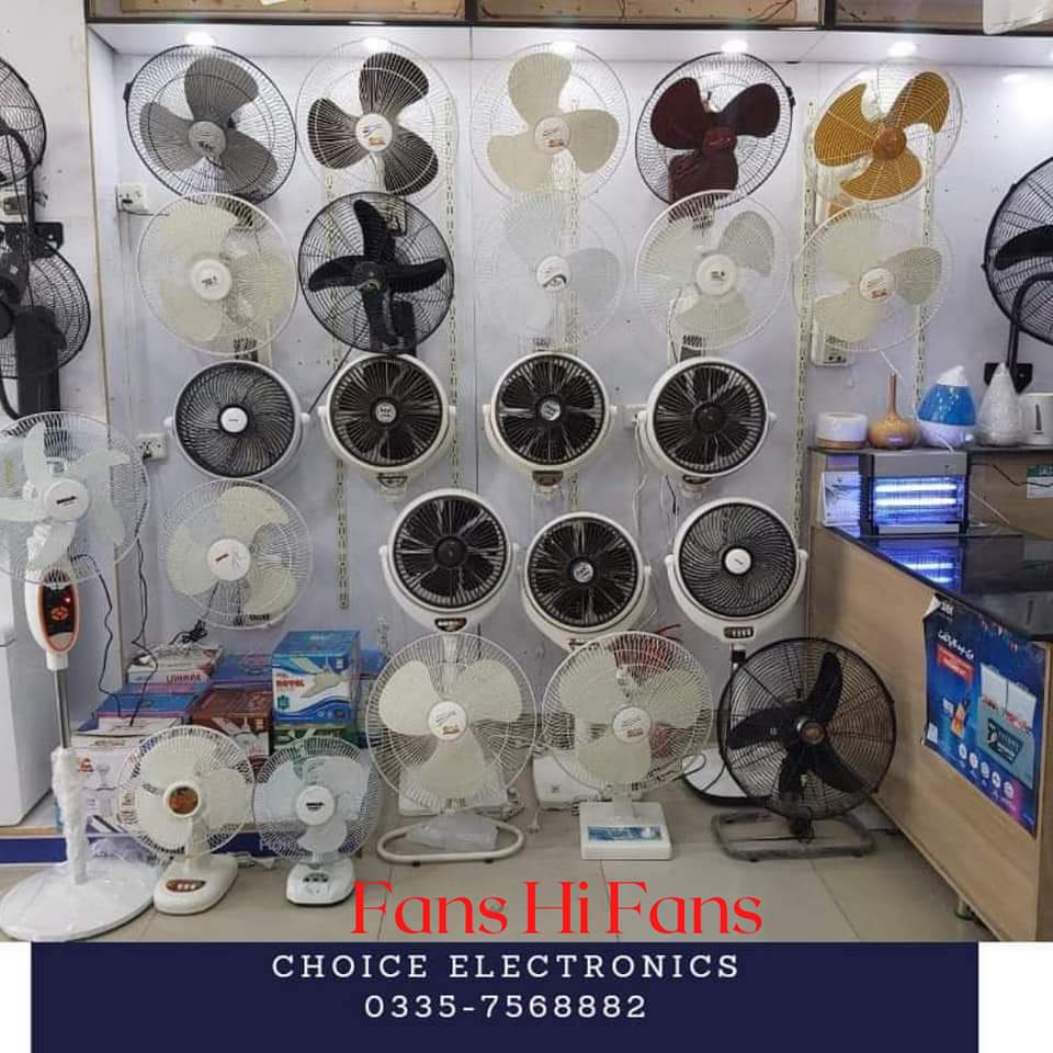 Bracket Fans - Choice Electronics Rawalpindi